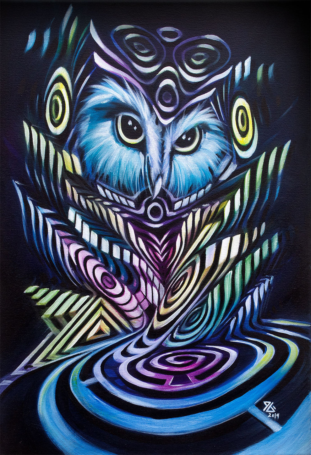 Night Shift Print – Johngayart